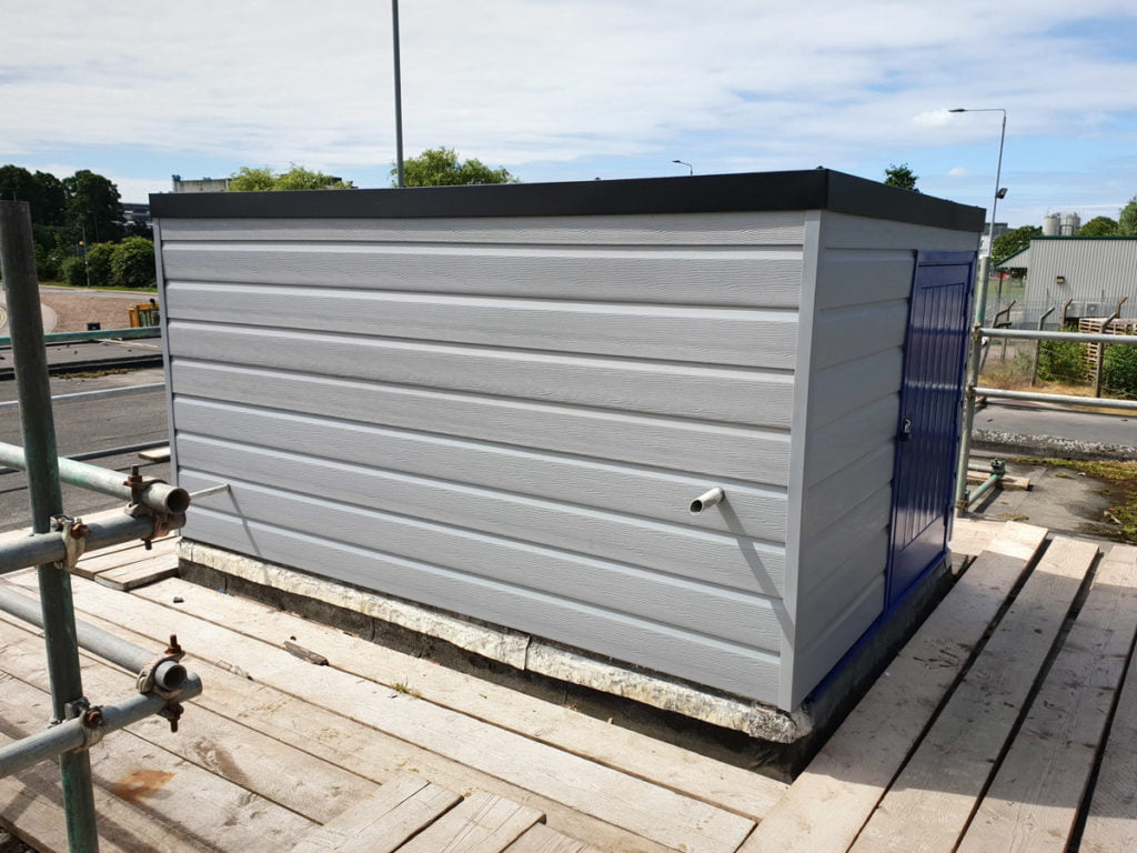 Air Tank Installation | Projects | John Day Decorators